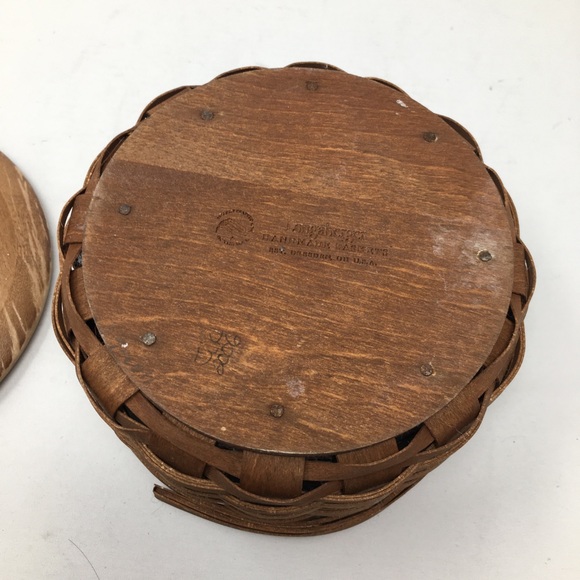 Longaberger | Storage & Organization | Small Round Longaberger Basket ...